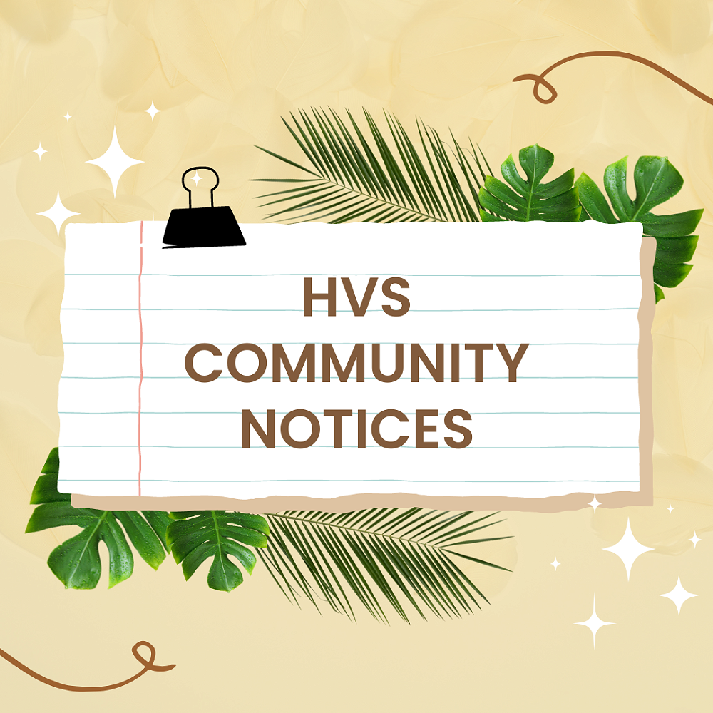 Community Notices — Newsletter - Week 6, Term 2