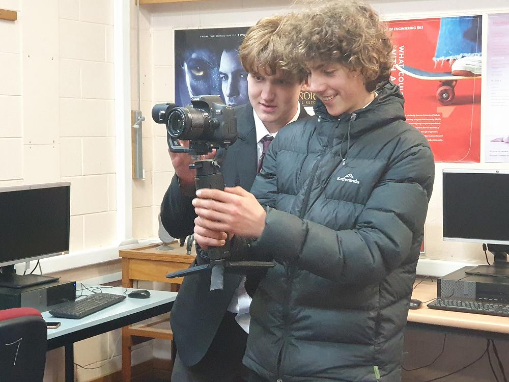Media students gear up for films