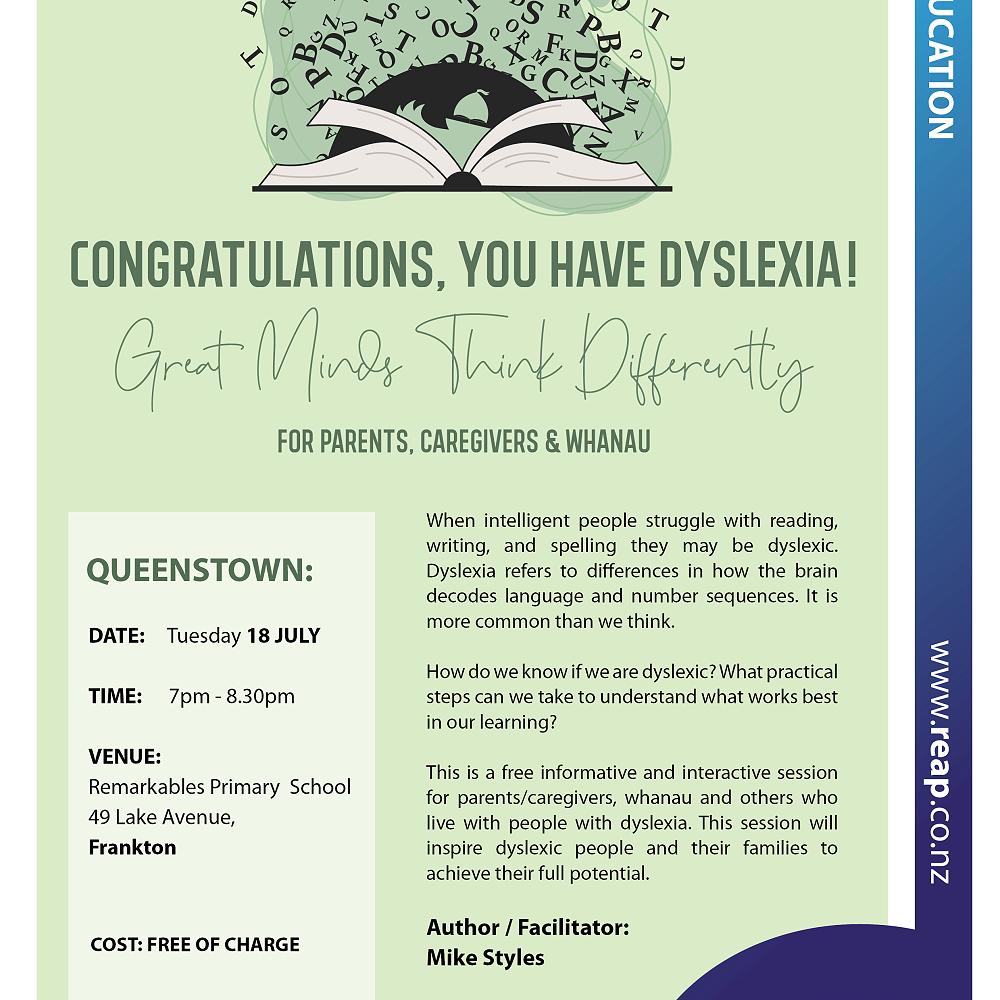Dyslexia PARENT EVENING - Mike Styles