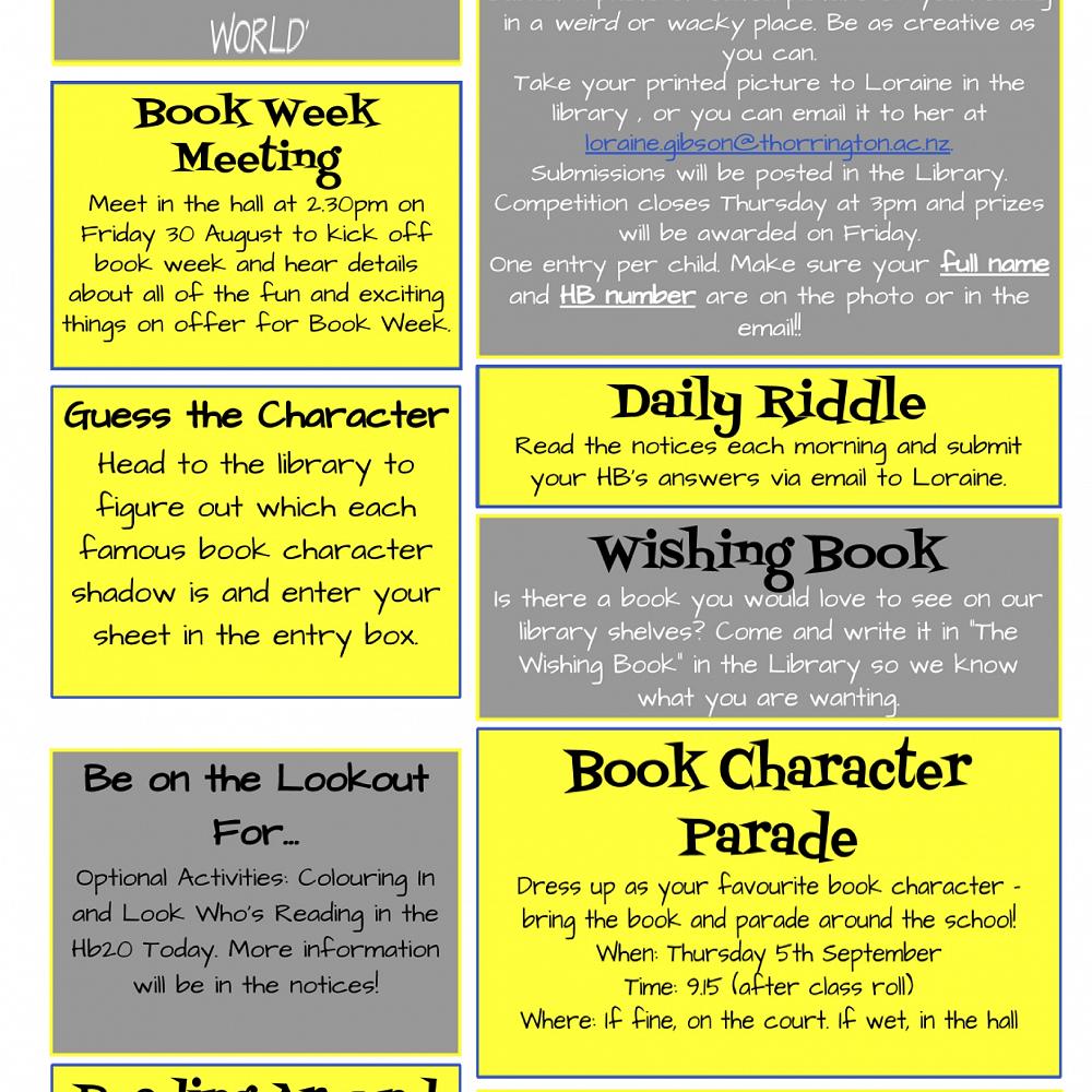 Book Week 2019