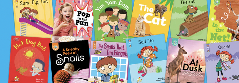 Decodable Text Books and PM Readers