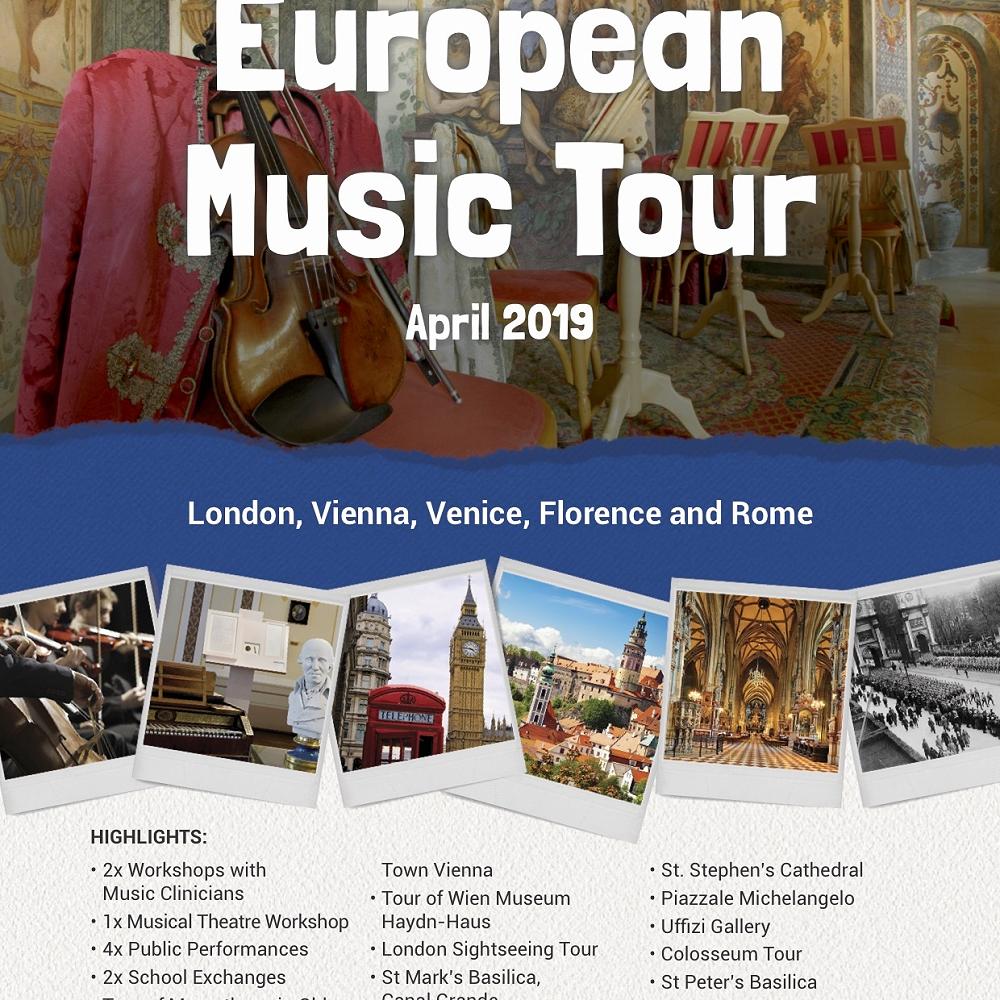 Music Department trip to Europe