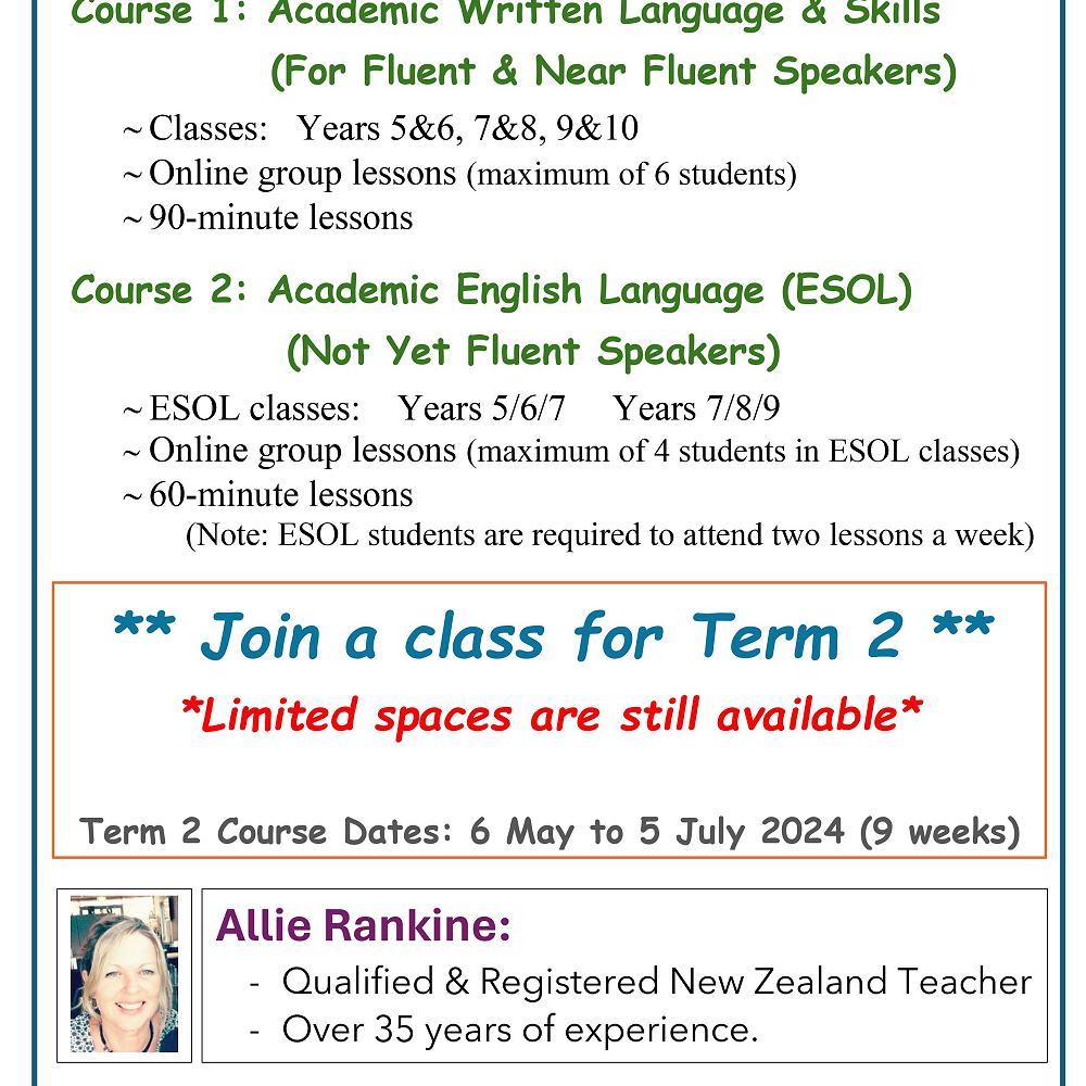 After School English Lessons