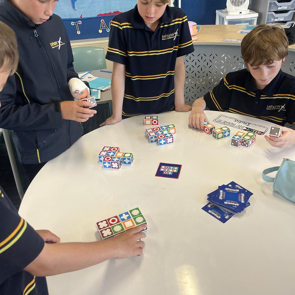 Math skills through games!