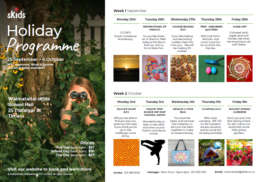 Skids Holiday Programme