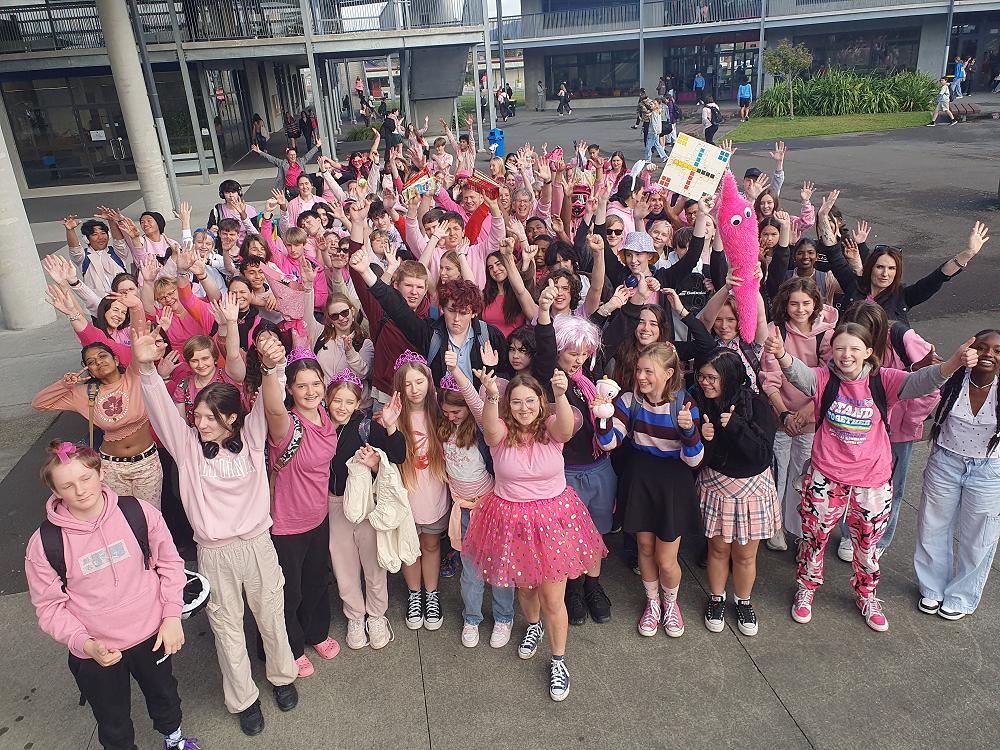 Pink Shirt Day reinforces anti-bullying message