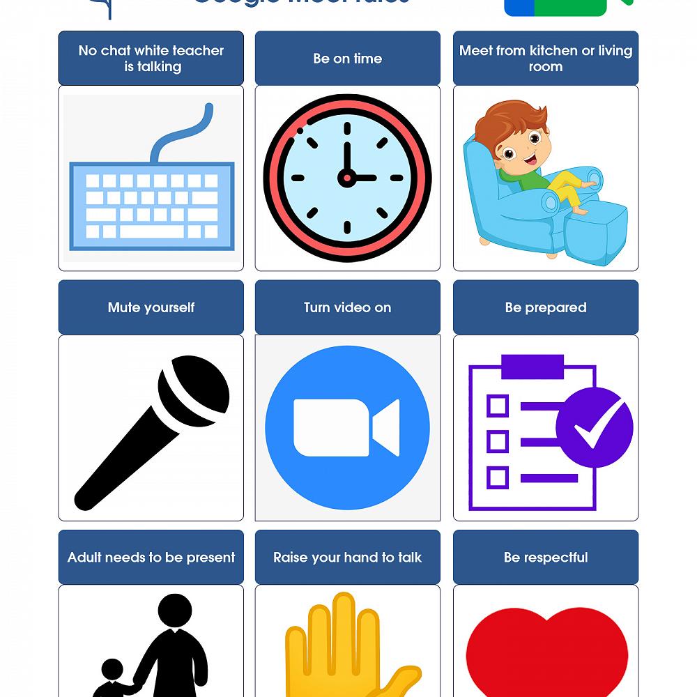 Google Meet Etiquette