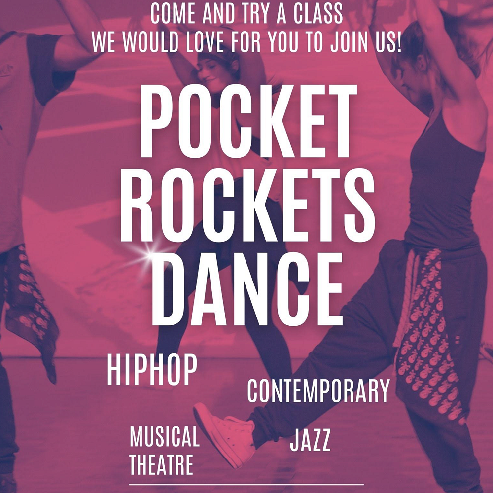 Come and join Pocket Rockets dance!