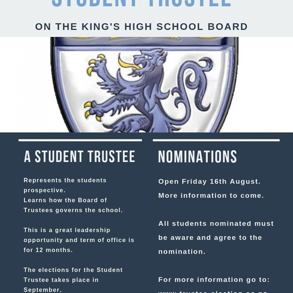 Student Trustee Elections 2019