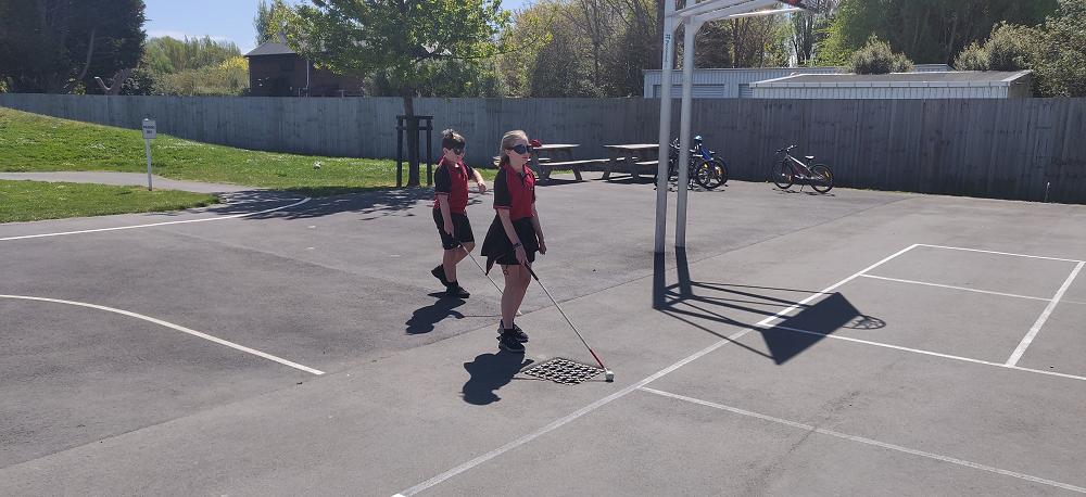 Long White Cane Day Challenge - Korimako Hub (Year 5/6)