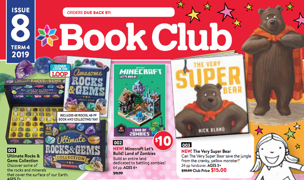 Scholastic/Lucky Book Club - Issue 8 — Latest News - 18 November 2019