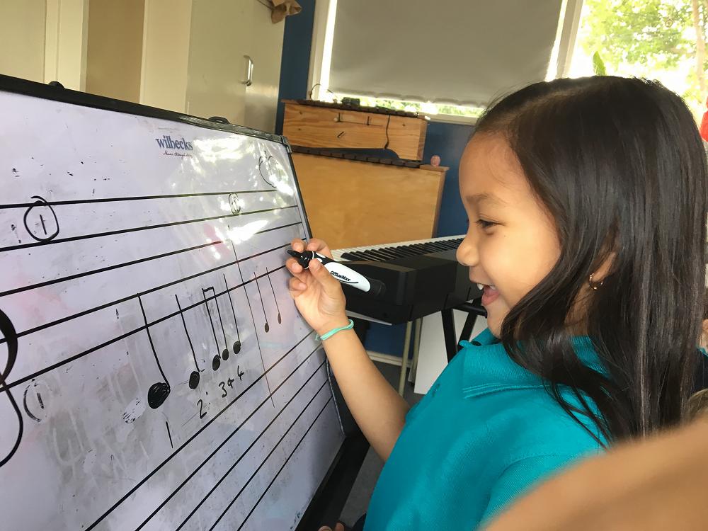 The joy of learning the language of music