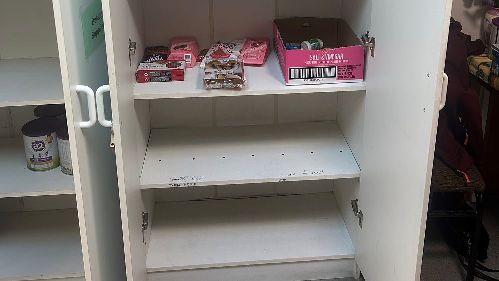 The Cupboards are Bare at St Ambrose!