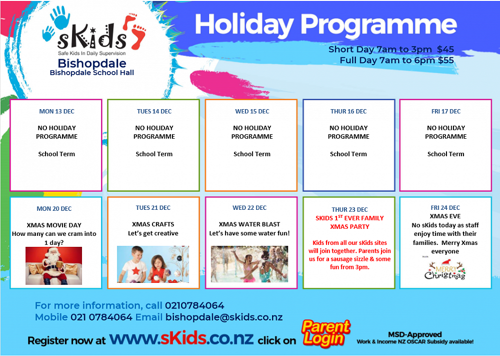 sKids Holiday Programmes
