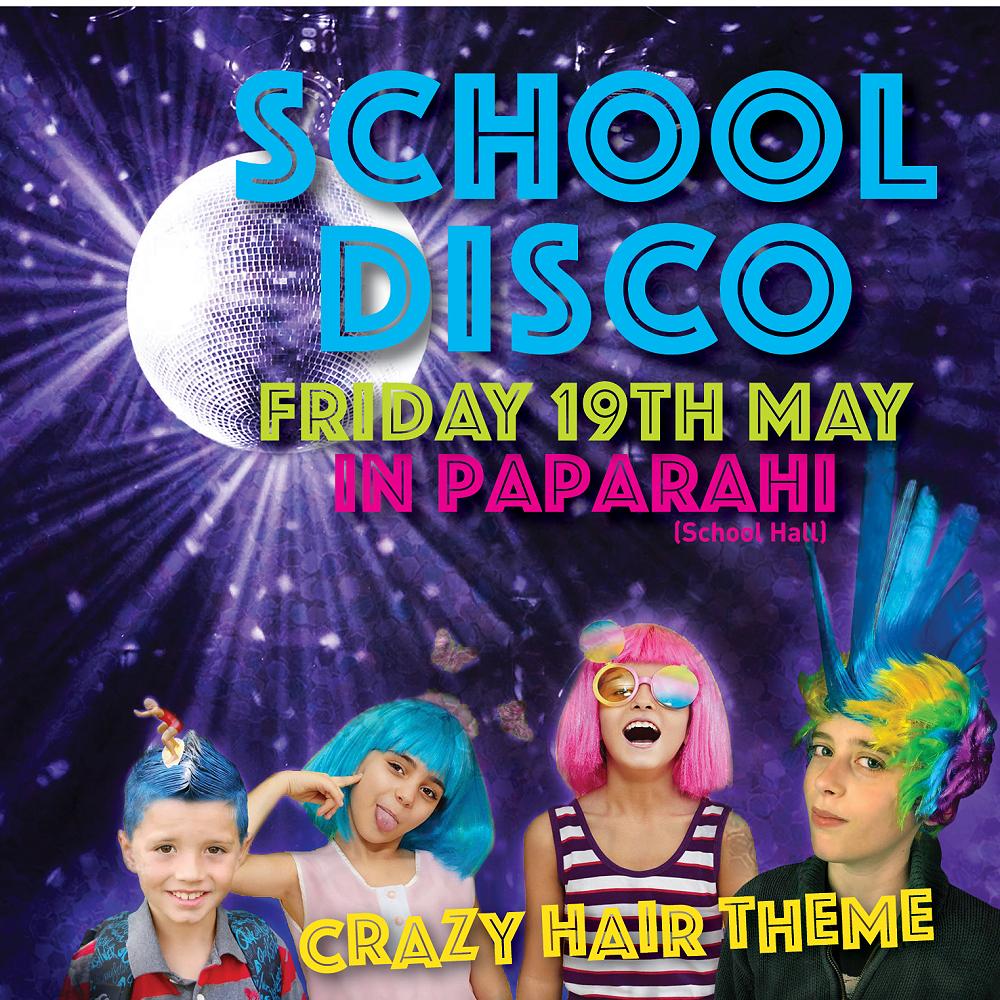 SCHOOL DISCO - Friday 19 May! 🪩