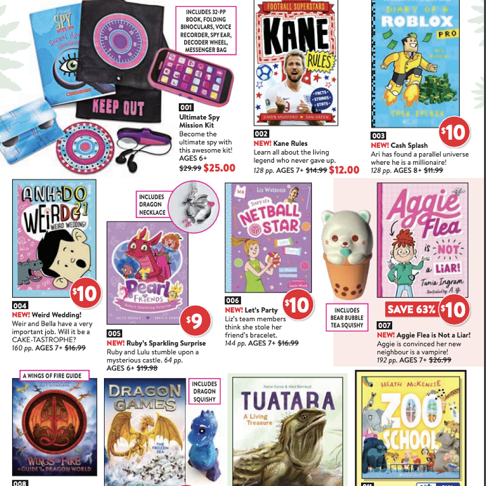 Scholastic Book Club Issue 6