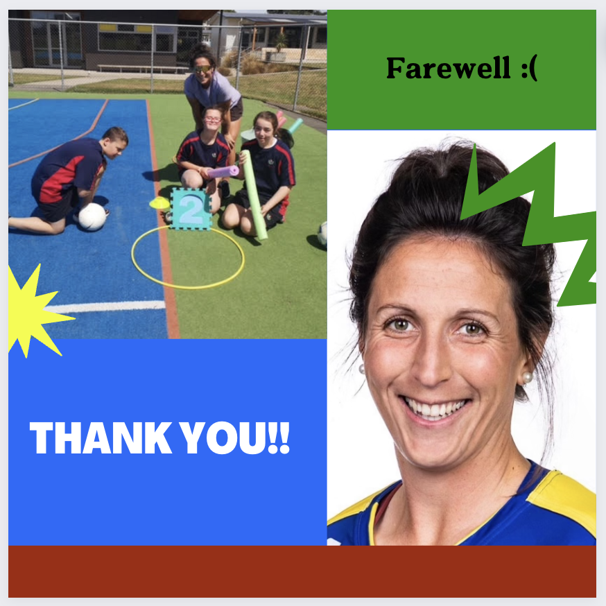 Thank you and farewell! | Balmacewen Intermediate