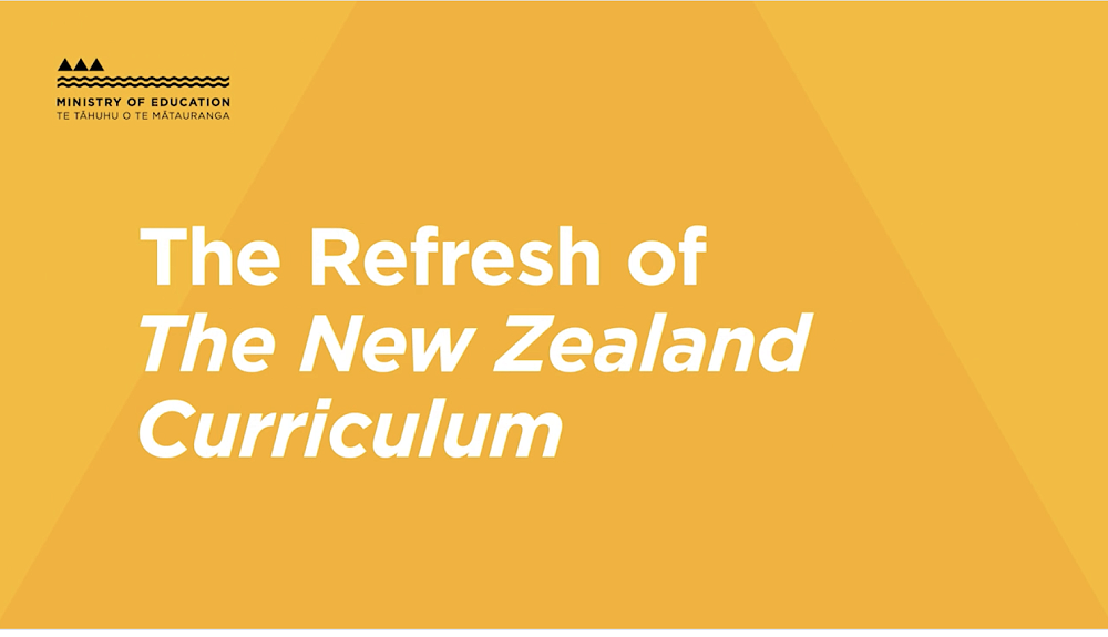 New Zealand Curriculum Refresh