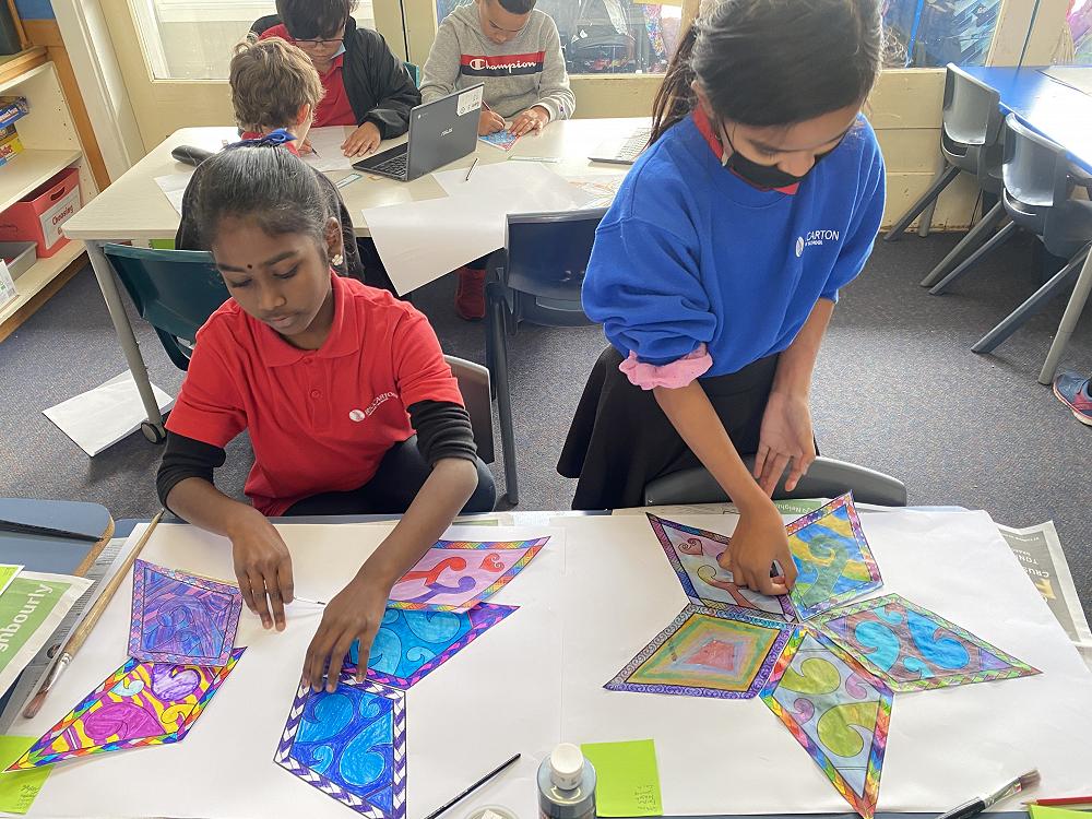Collaborative Matariki Art