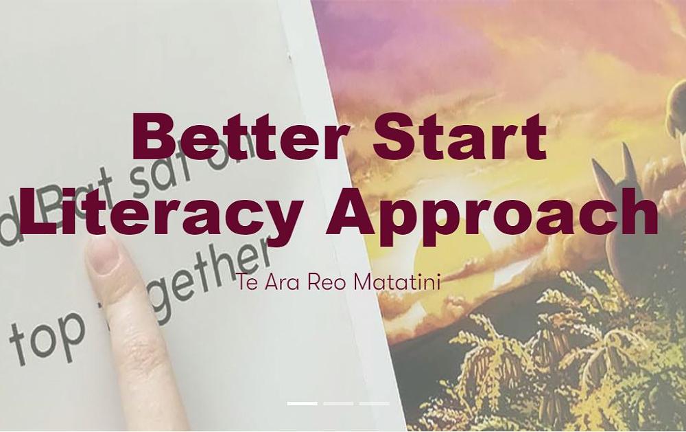 Better Start Literacy (Year 0 - 1)