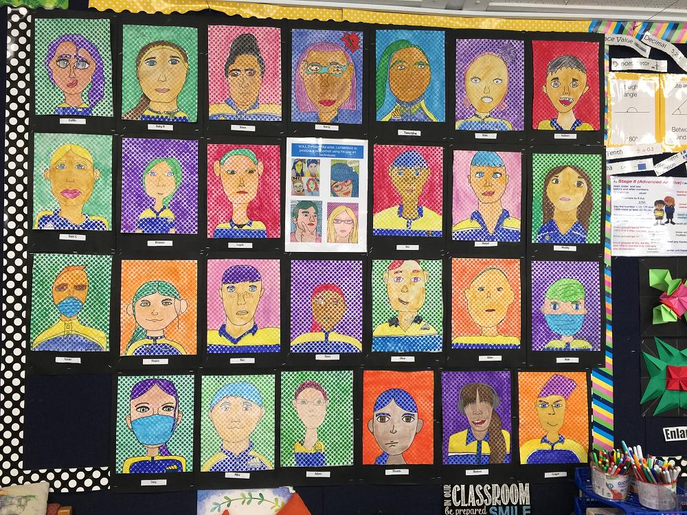 Lichtenstein Self-Portraits