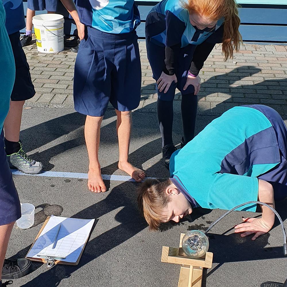 Bottle rocket experiments...