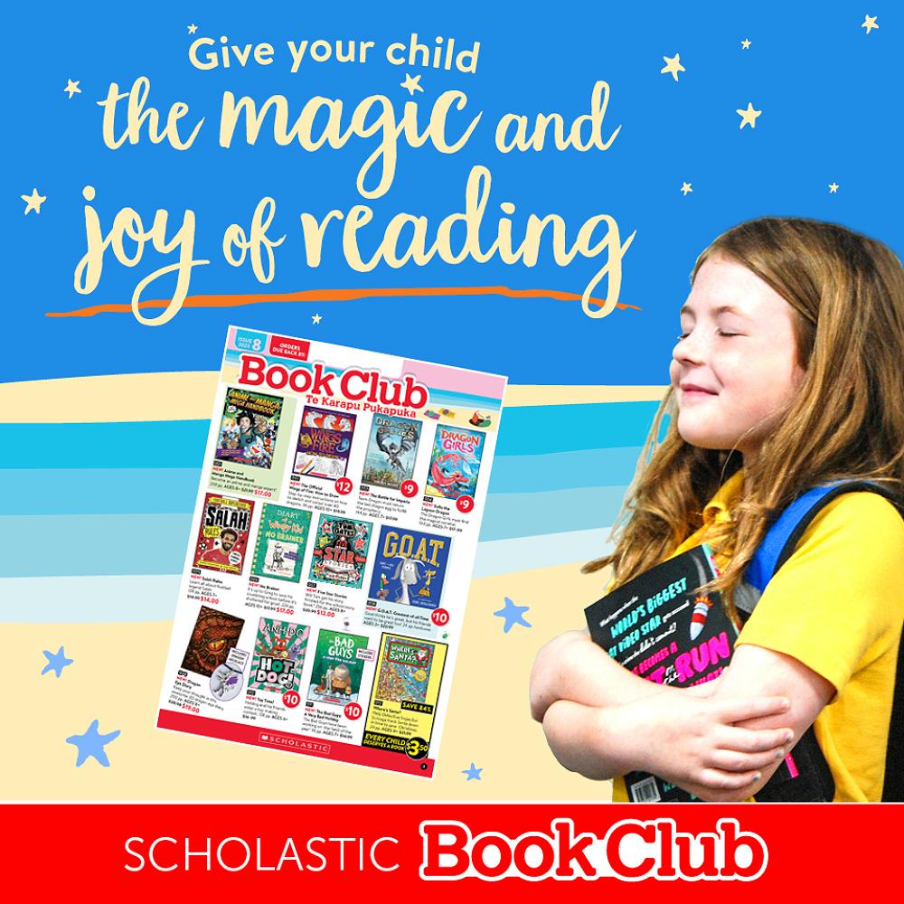 Scholastic Book Club #8 orders close on 5 December 2023