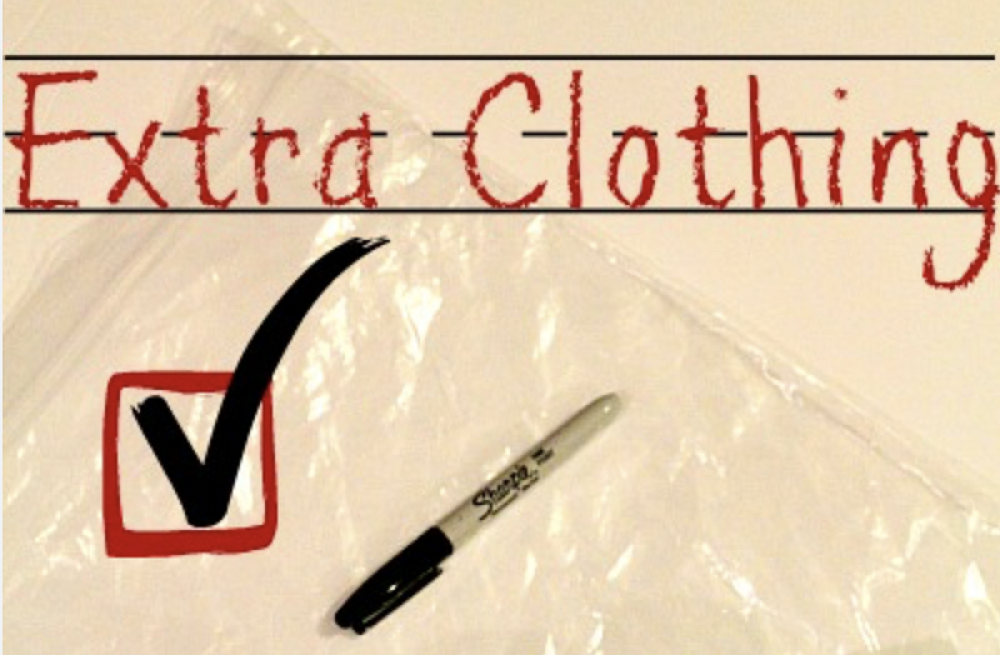 Additional Clothing in your Child's School Bag