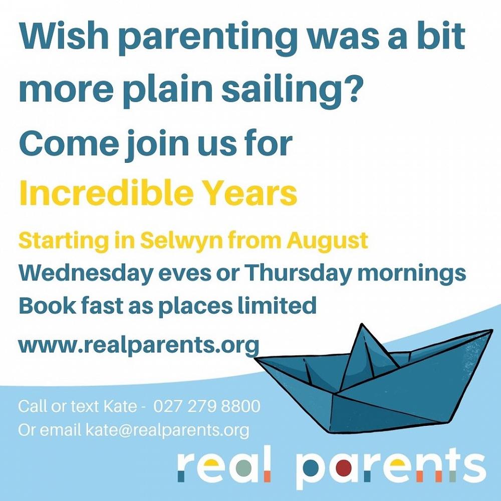 Incredible Years Parenting Programmes in Selwyn — Newsletter - Week 1, Term 3 - 2022