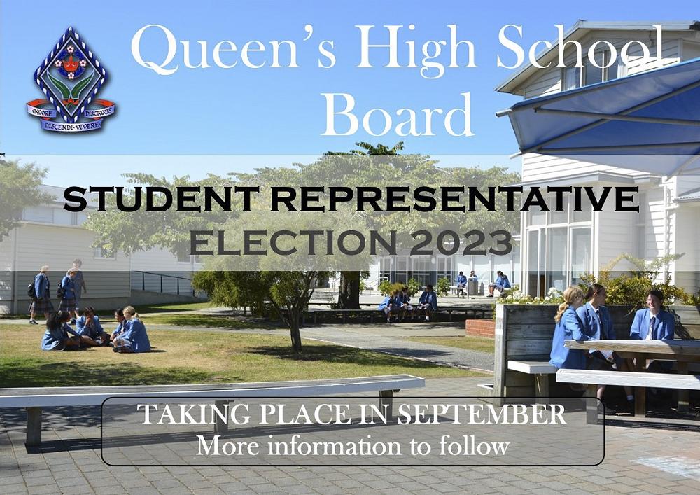 Queen's High School Board - Student Representative Election