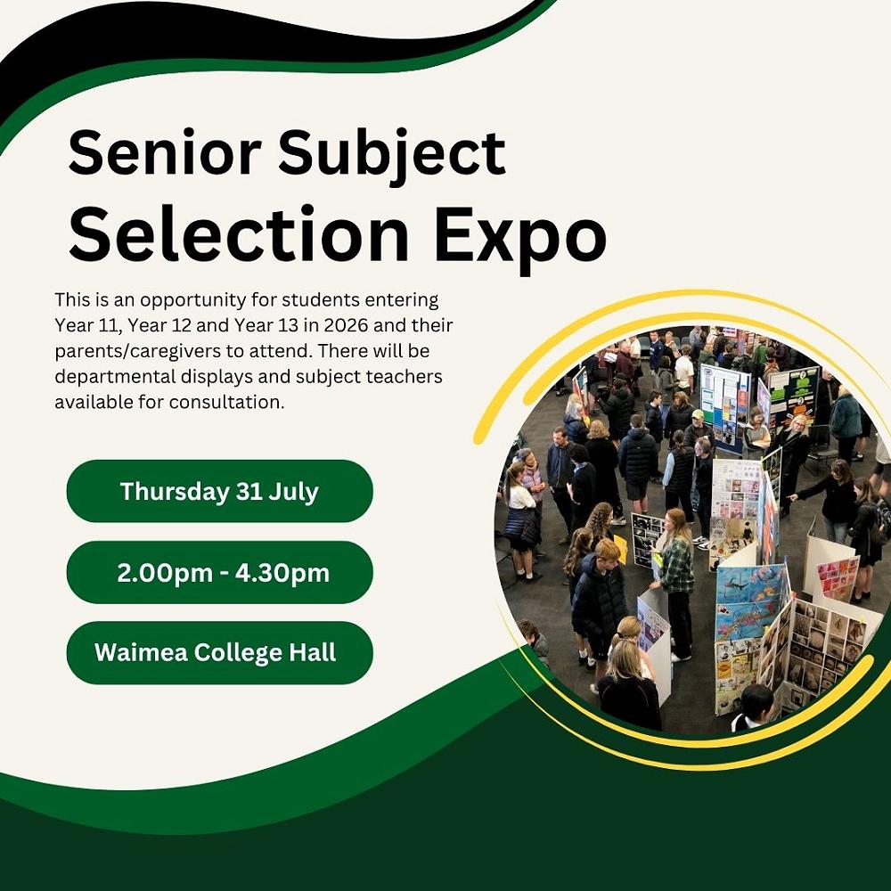 Subject Selection Expo
