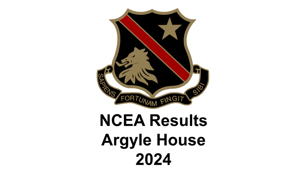 🏴 Argyle House NCEA Examination Results 2024 📚️