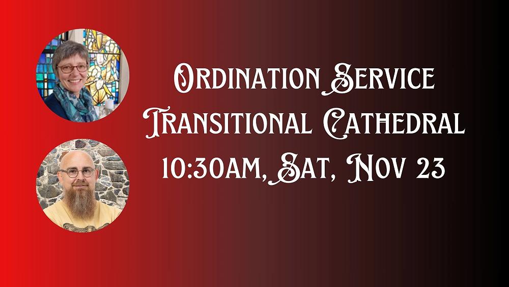 Ordination Service Nov 23