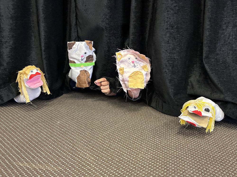 Year 10 Drama Made Puppets