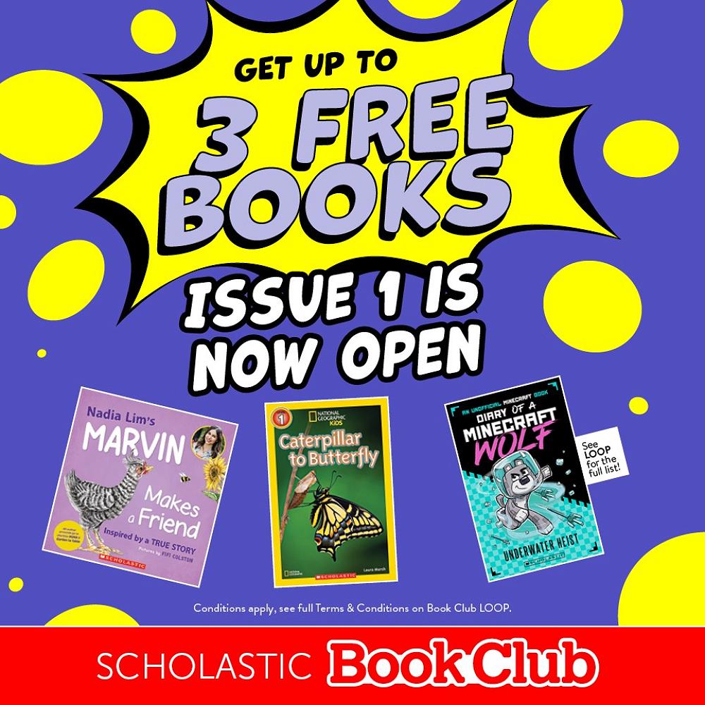 Scholastic Book Club 2025- Issue 1
