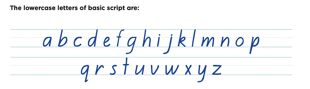 New Zealand Handwriting Font and Pencil Grip