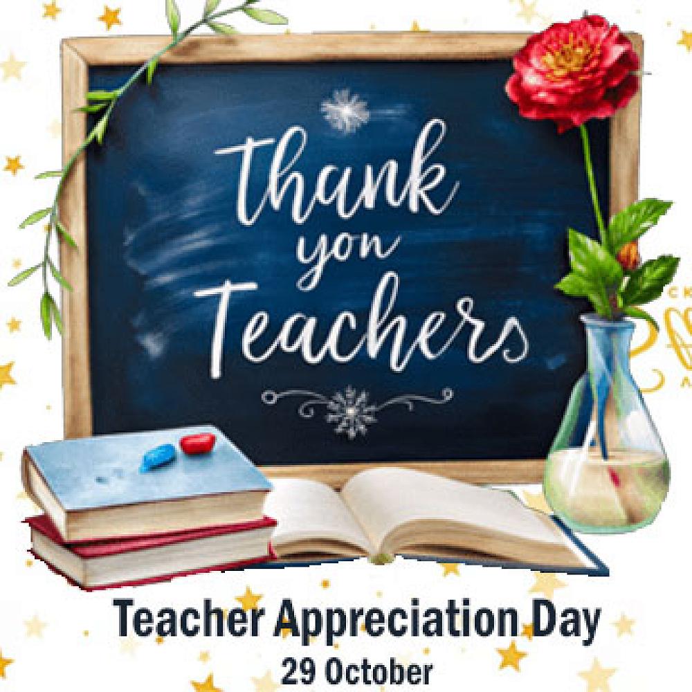 Thank you to our amazing Teachers! — Rāpare, toru tekau o Whiringa-ā ...