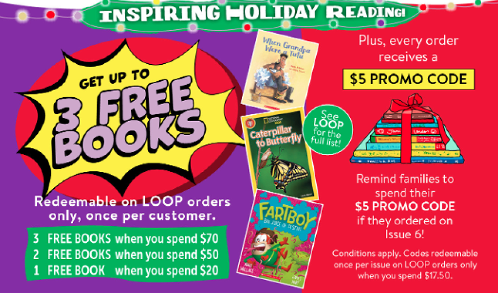 Scholastic Book Club — Reminders - Wednesday 6th November 2024