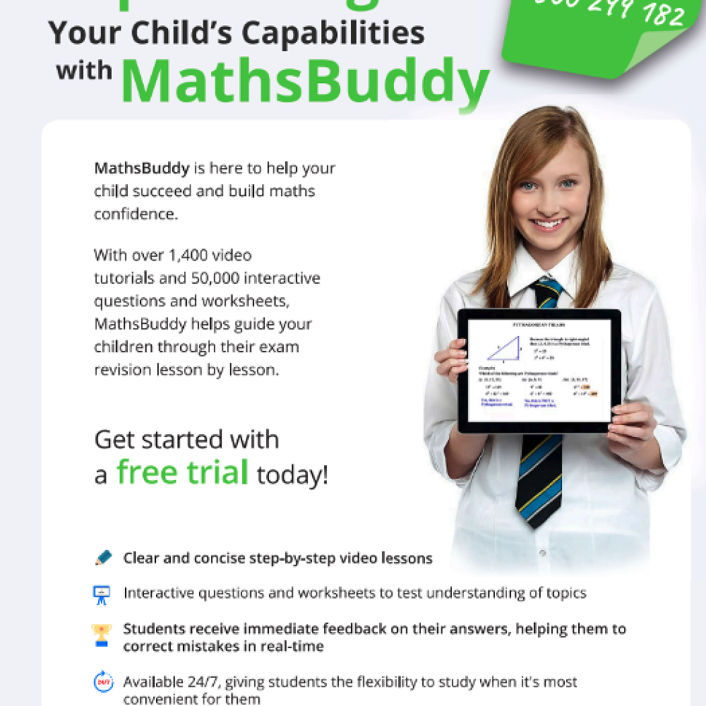 MathsBuddy Free Trial