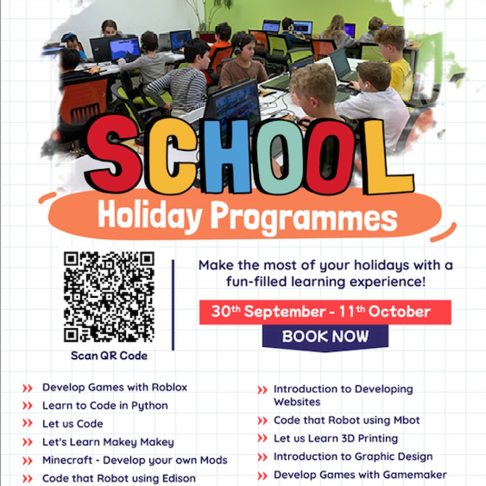 Scratchpad - October Holiday Programme