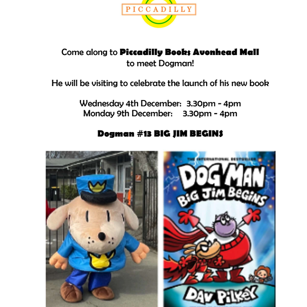 Book Launch: Dav Pilkey, Author of Dog Man