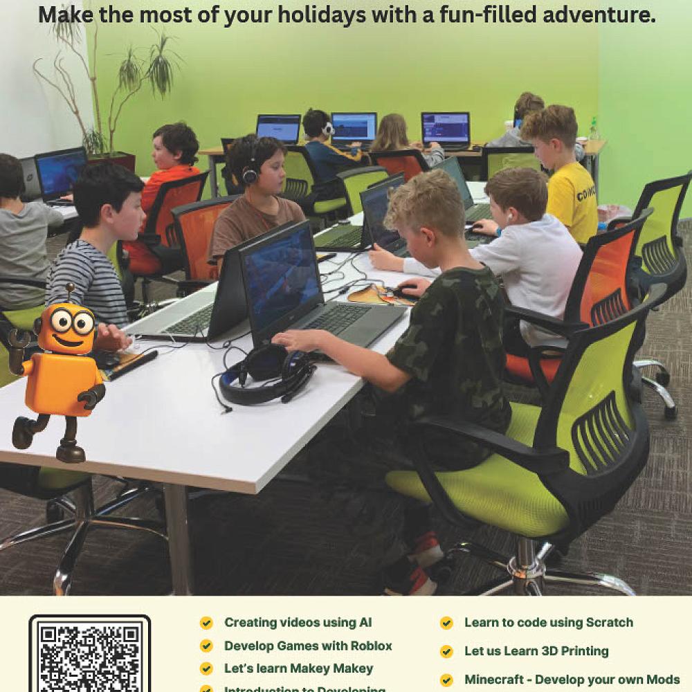 Scratchpad September School Holiday Programme