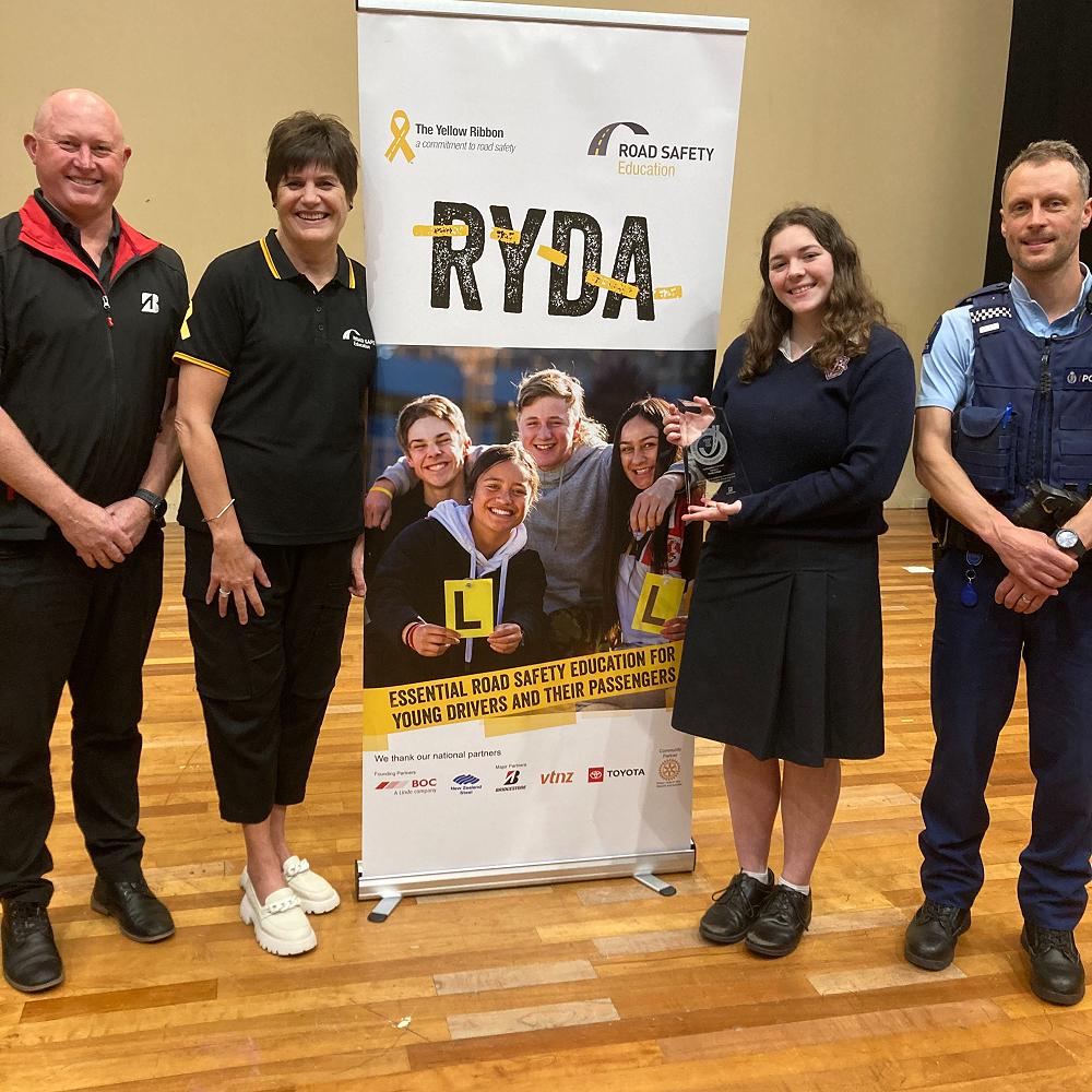 RYDA award for the school!