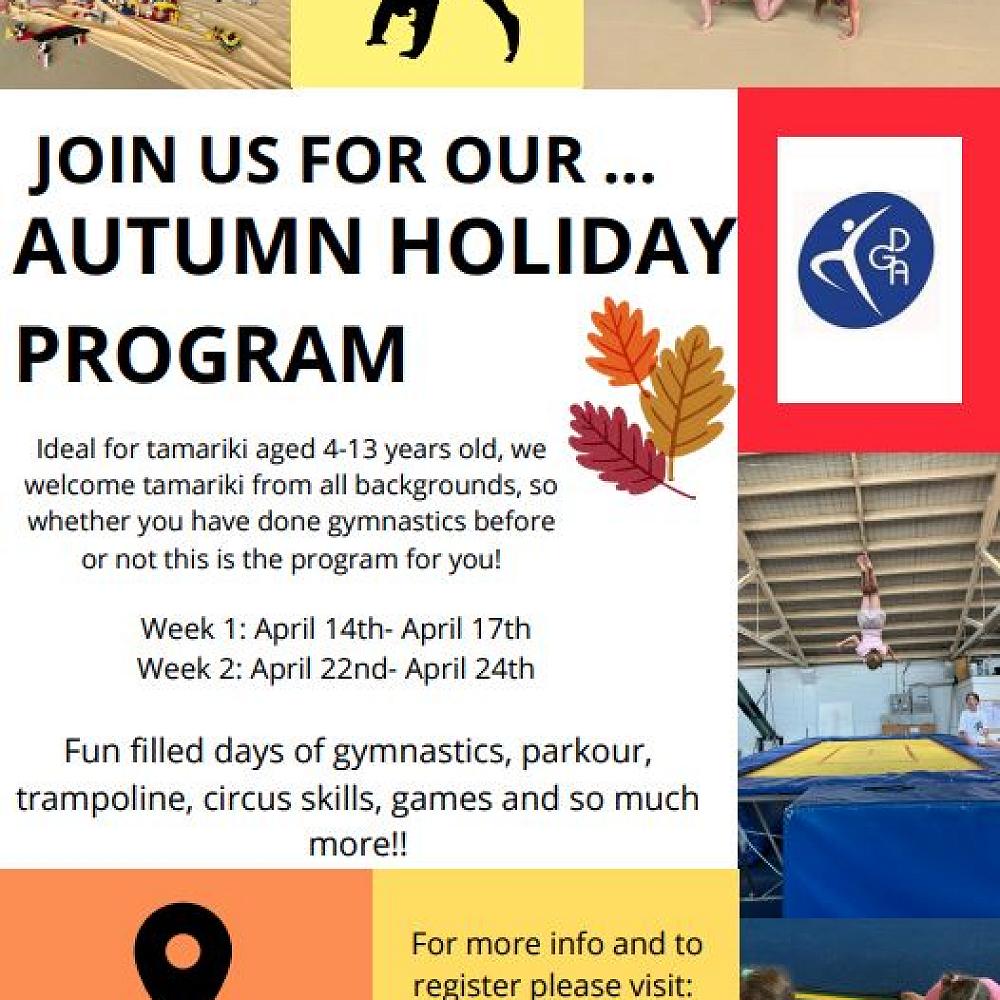 Dunedin Gymnastics Holiday Programme — Term 1 Week 8 Newsletter