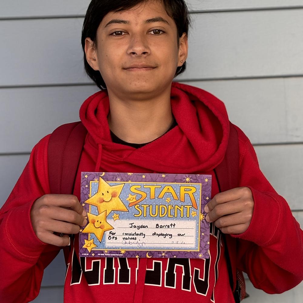 Student of the Week - Week 3 Term 3