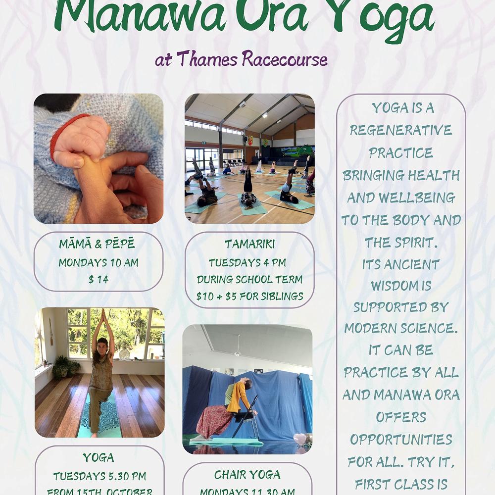 Yoga classes for all ages with Manawa Ora Neuro Breath Consultancy ...