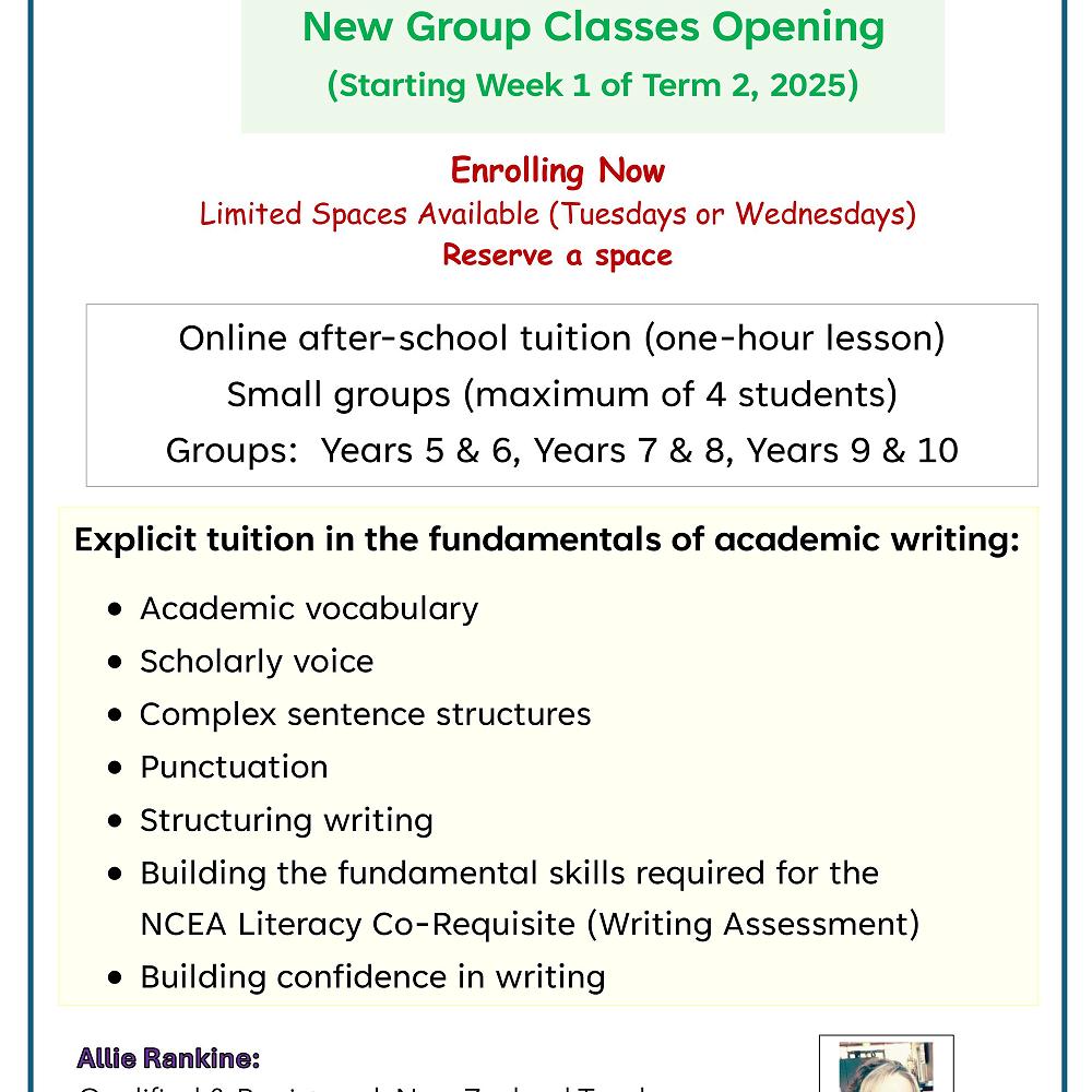 After School English Lessons