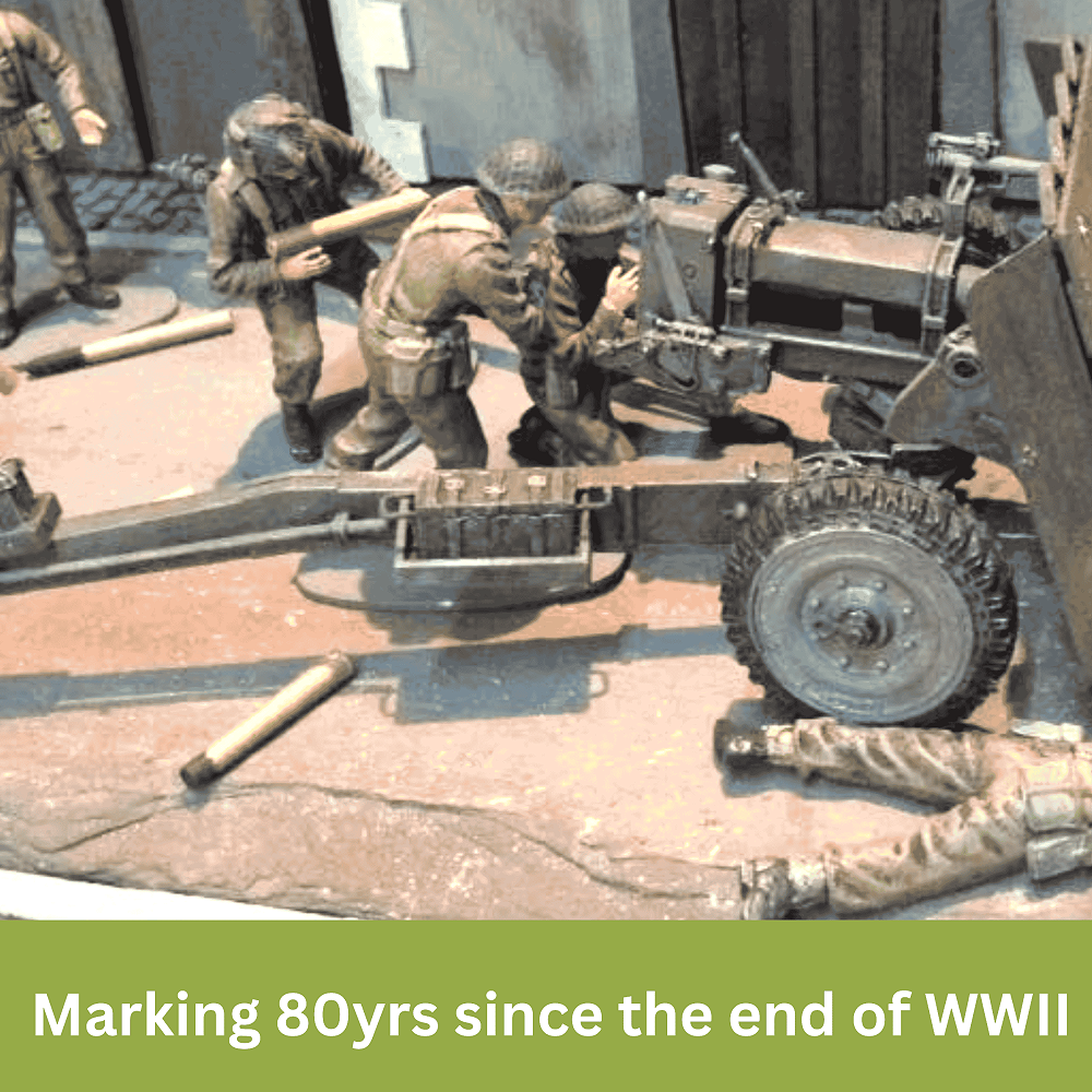 Anzac Day Miniature Display and Memorabilia