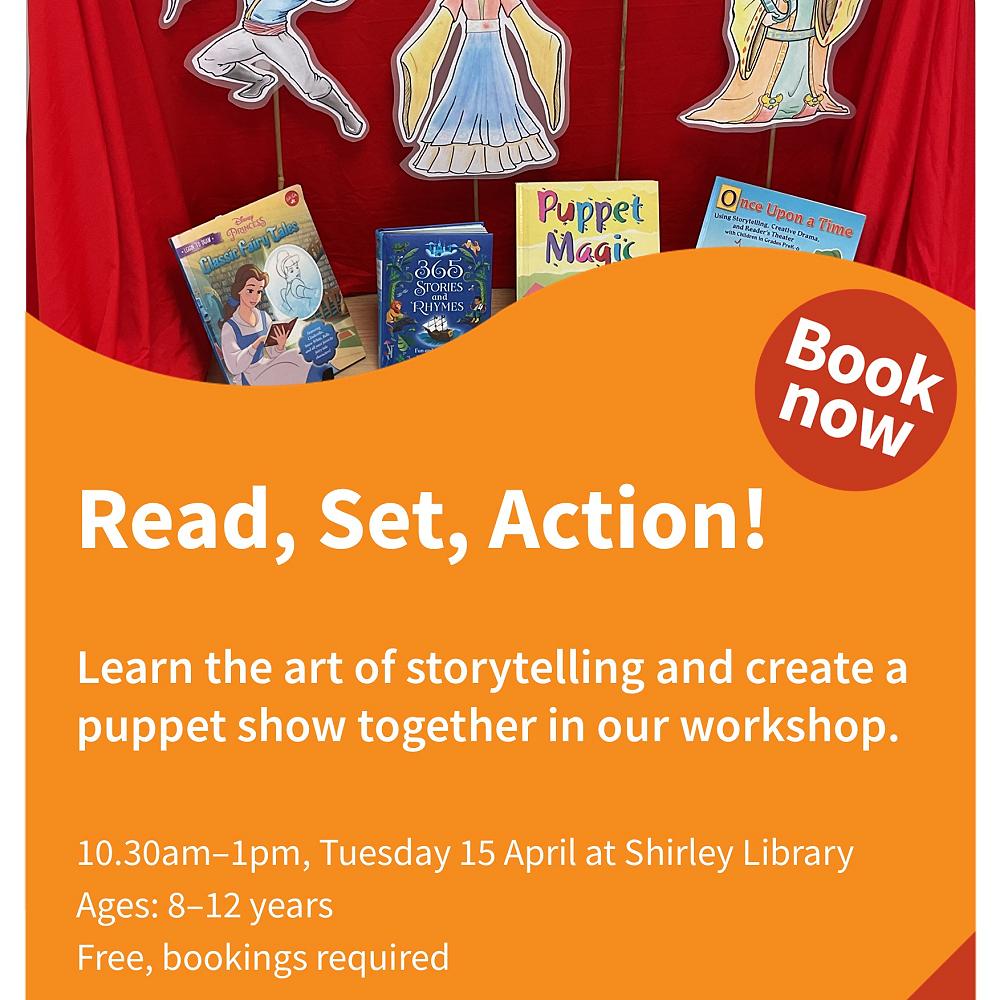 From Page to Stage: Puppet Storytelling Workshop