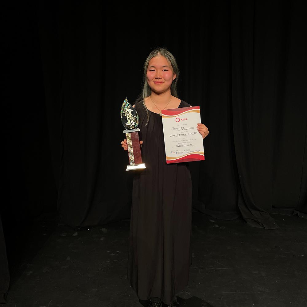 Drama student gets direct entry to National Shakespeare Competition